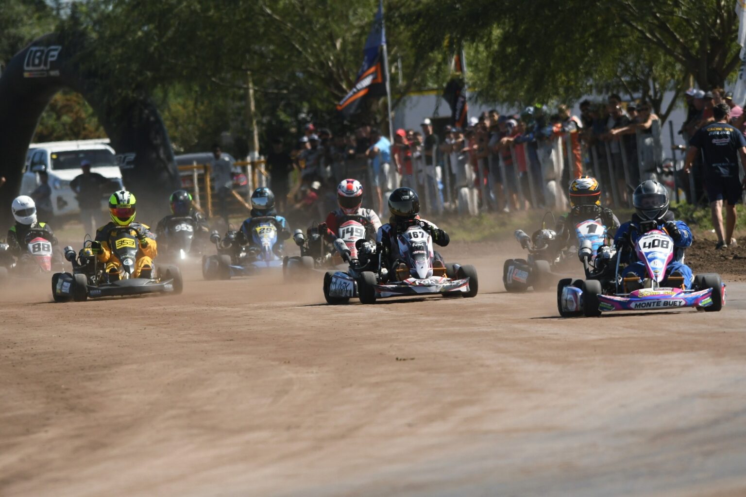 El karting en tierra cerró la temporada 2023. - FRAD